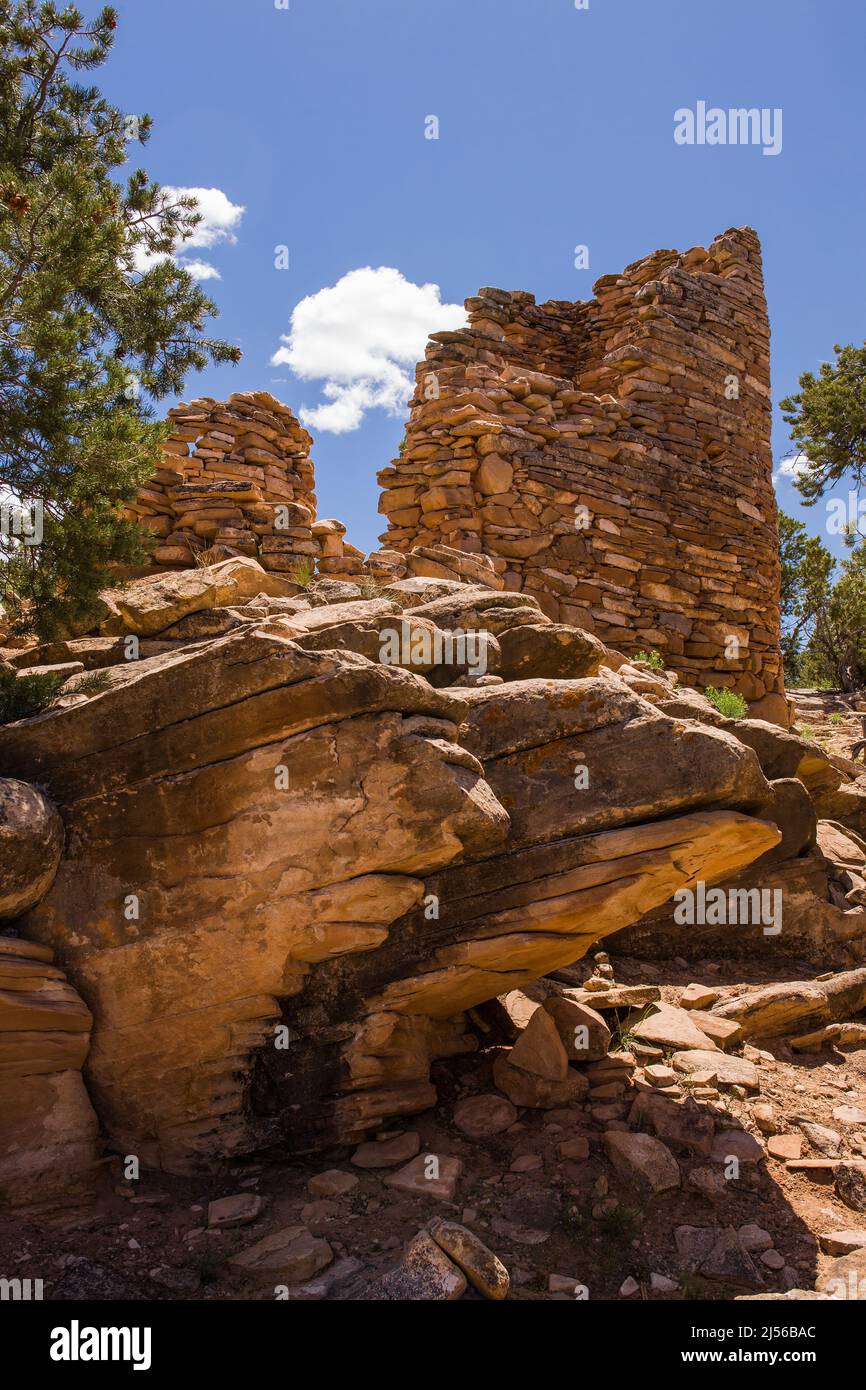 The Tower Ruin is a Native American Ancestral Puebloan surface ruin in ...