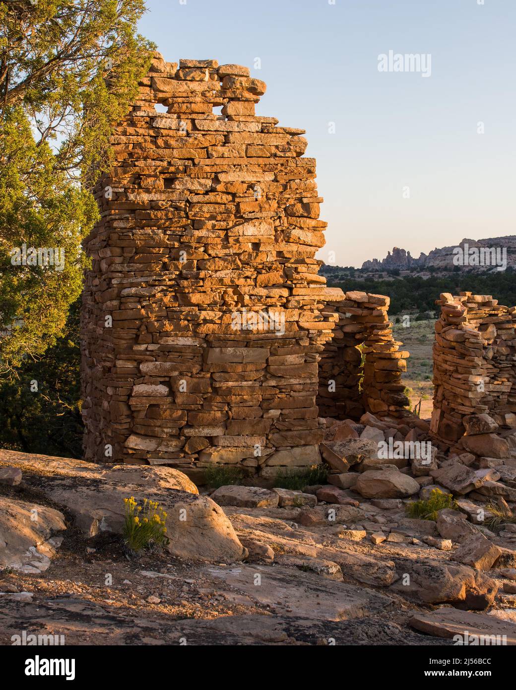 The Tower Ruin is a Native American Ancestral Puebloan surface ruin in ...
