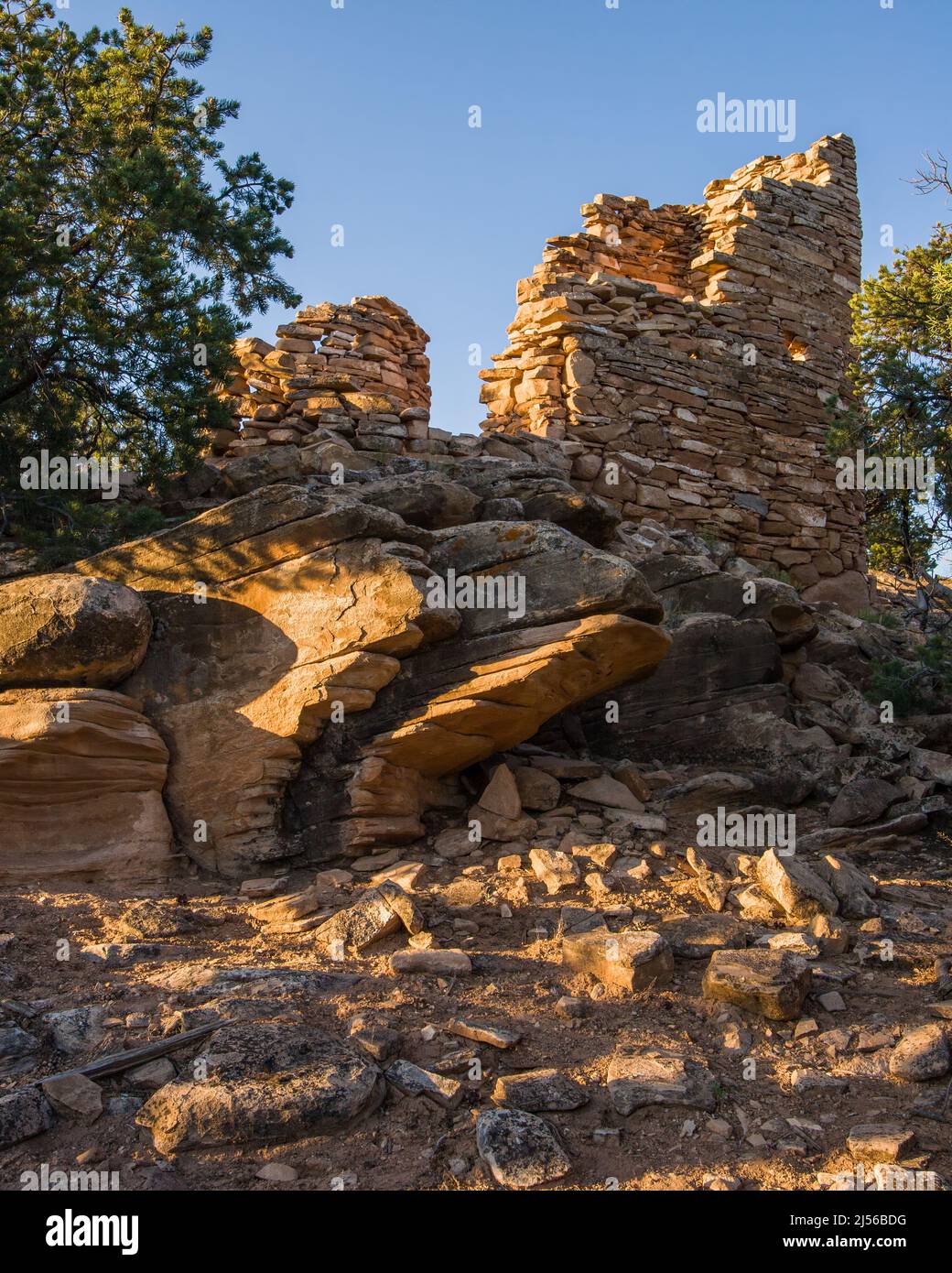 The Tower Ruin is a Native American Ancestral Puebloan surface ruin in ...