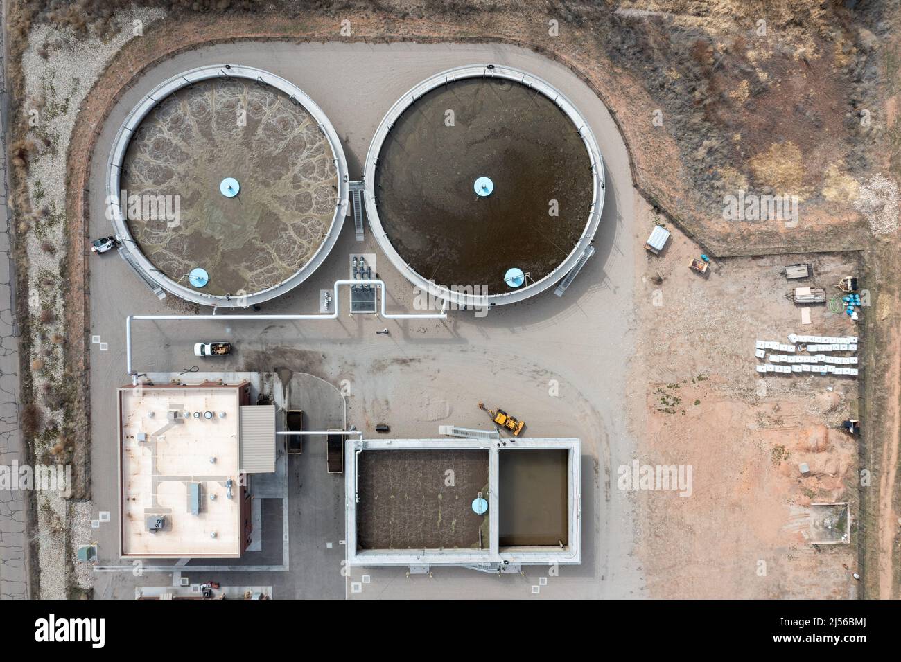 SBR or sequential batch reactor wastewater treatment plant in Moab ...