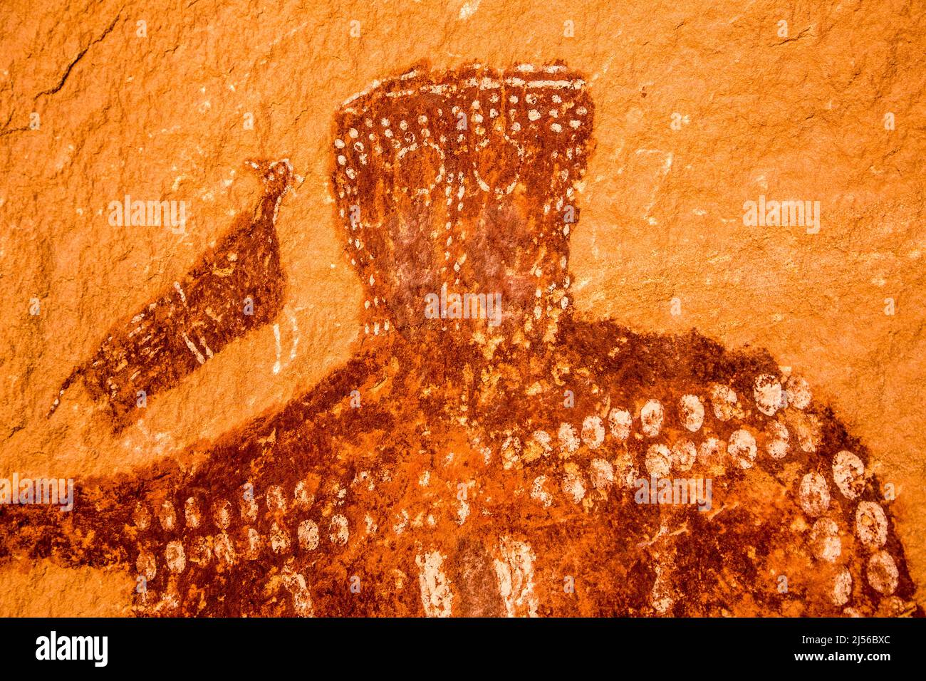 The Perfect Panel is an ancient rock art pictograph panel in the Glen ...