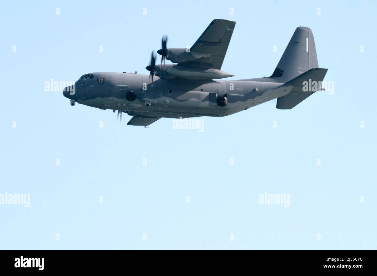 A 4th Special Operations Squadron AC-130J Ghostrider gunship assigned ...