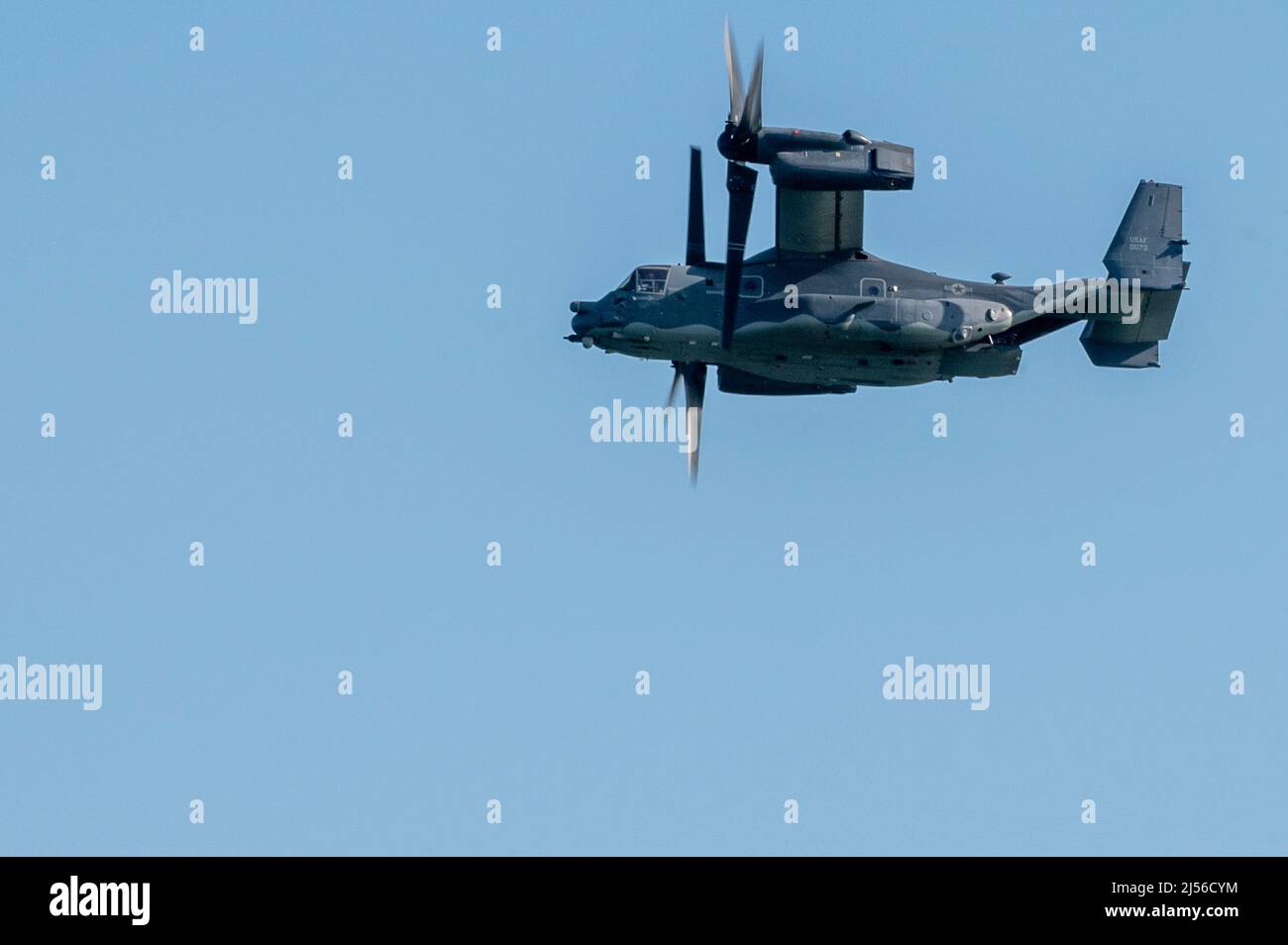 An 8th Special Operations Squadron CV-22 Osprey, assigned to Hurlburt ...