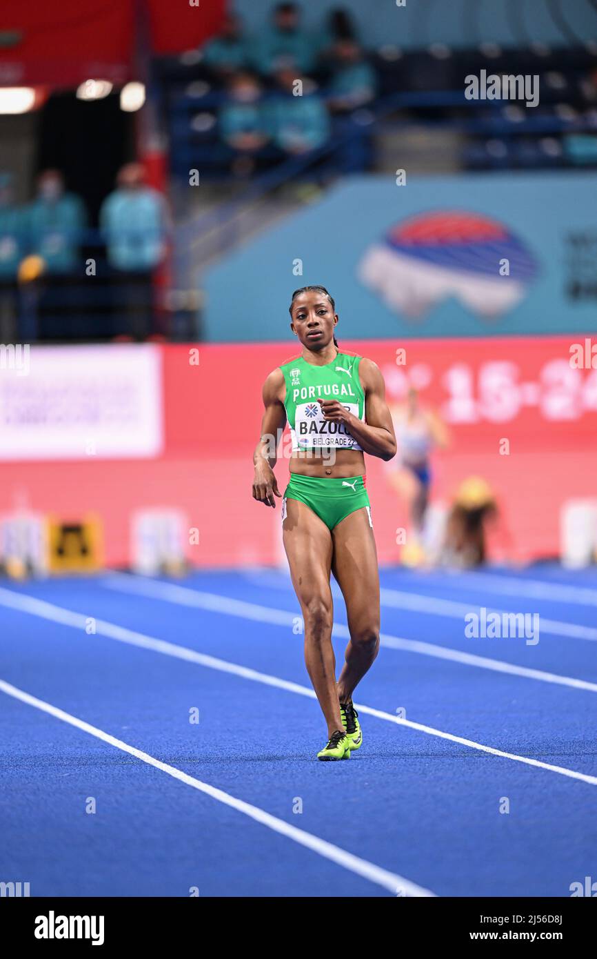 Lorene Dorcas Bazolo participating in the Belgrade 2022 World Indoor ...