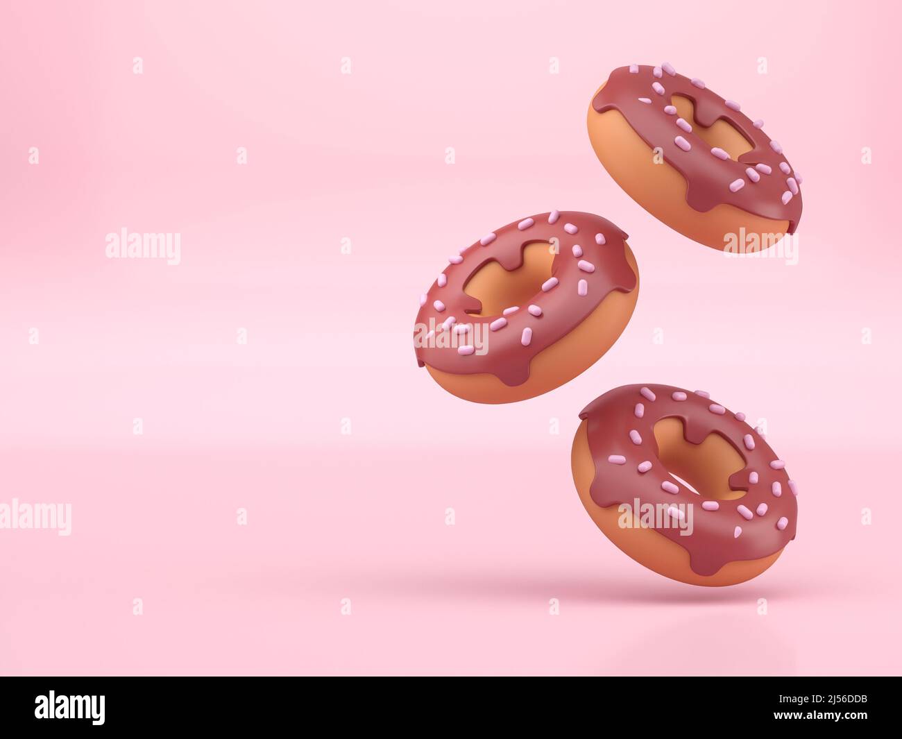 3D Donut. 3D render Stock Photo - Alamy
