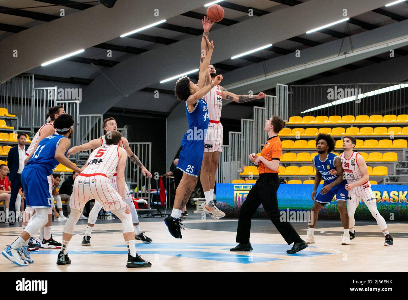 BEMMEL, NETHERLANDS - APRIL 20: Josh Ferguson of Yoast United and Jito ...
