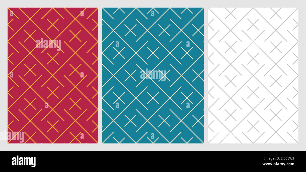 Geometric seamless pattern background. Simple graphic print. Minimalist ...