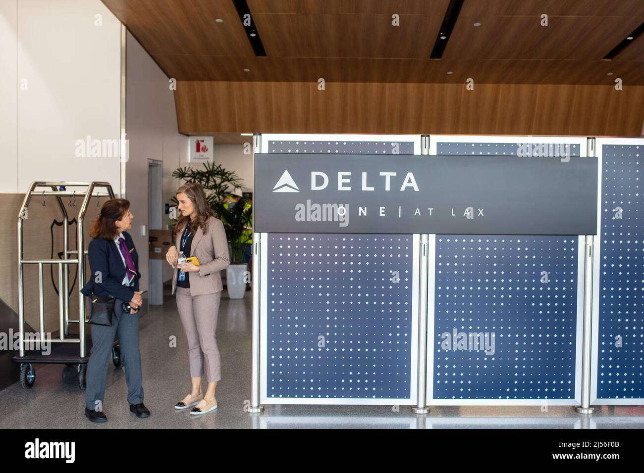Los Angeles, CA April 20th: Delta Air Lines officially opened Terminal ...