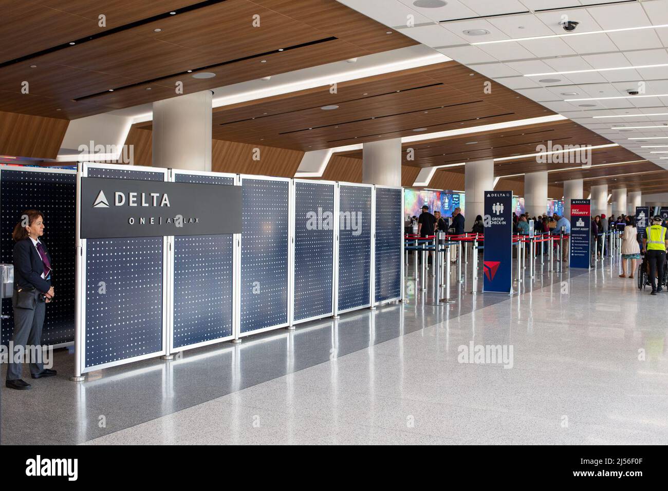 Los Angeles, CA April 20th: Delta Air Lines officially opened Terminal ...