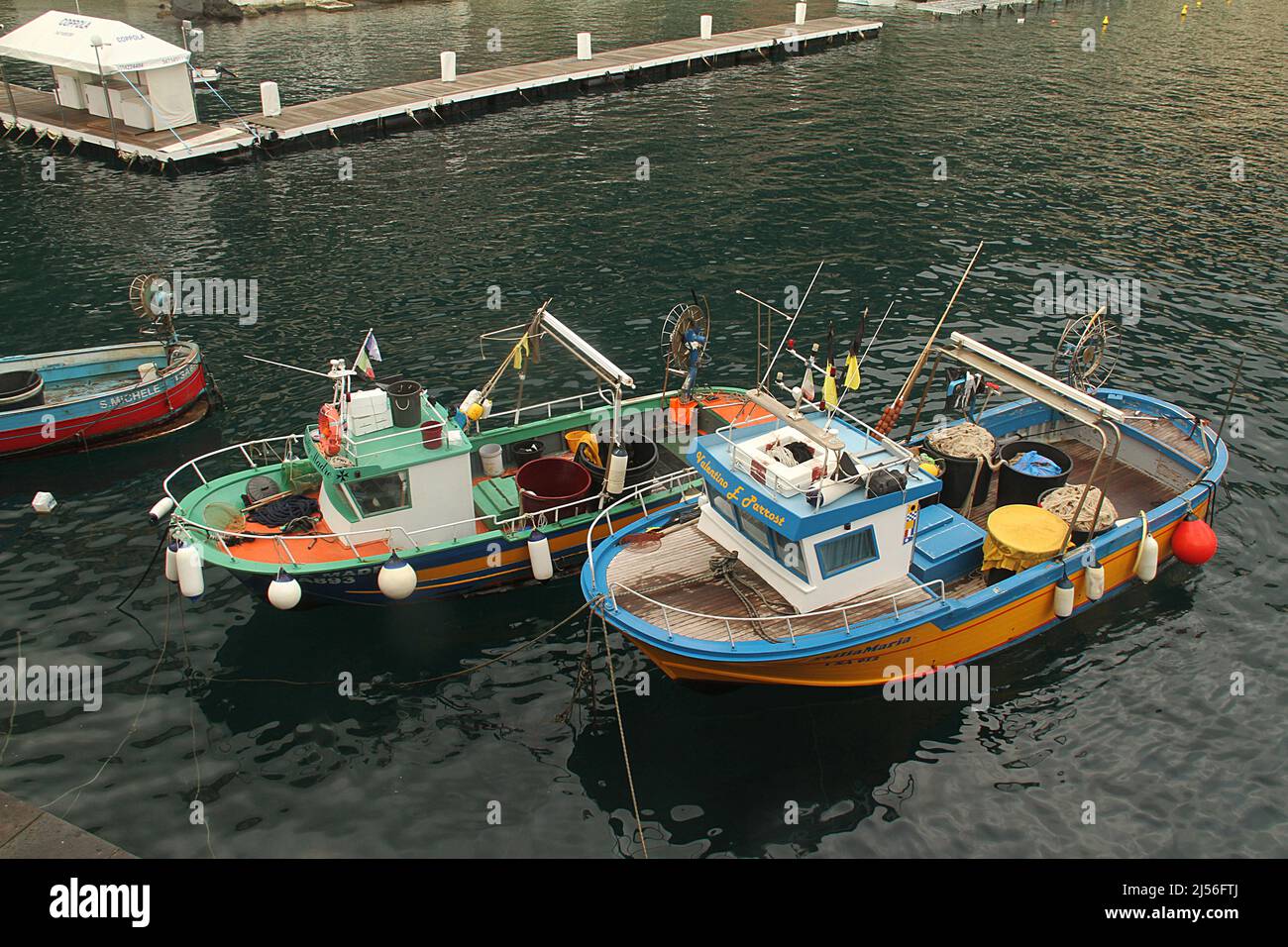 Picturesque italian coast small boats hi-res stock photography and ...