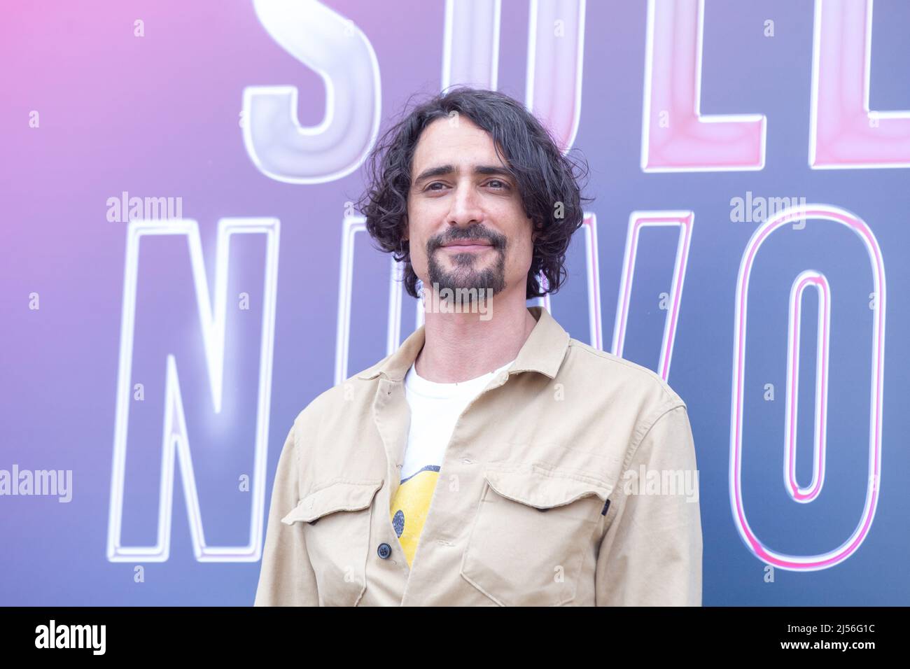 Italian actor Marco Cocci attends the photocall of the film "Sulle ...