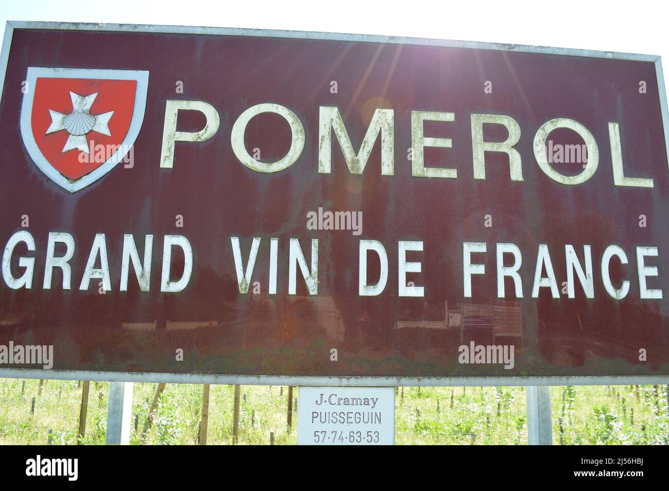 Pomerol view hi-res stock photography and images - Alamy
