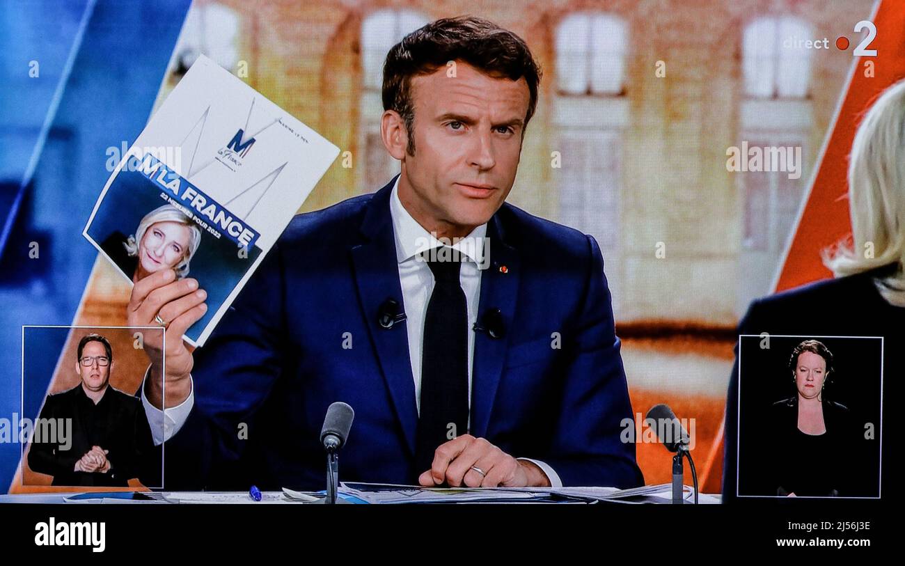 Programme marine le pen hi-res stock photography and images - Alamy
