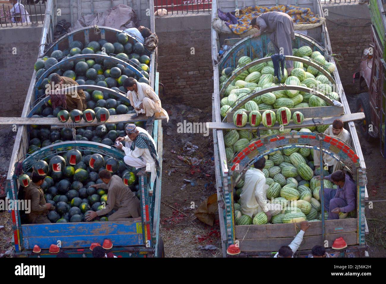 Water melon trucks hi-res stock photography and images - Alamy
