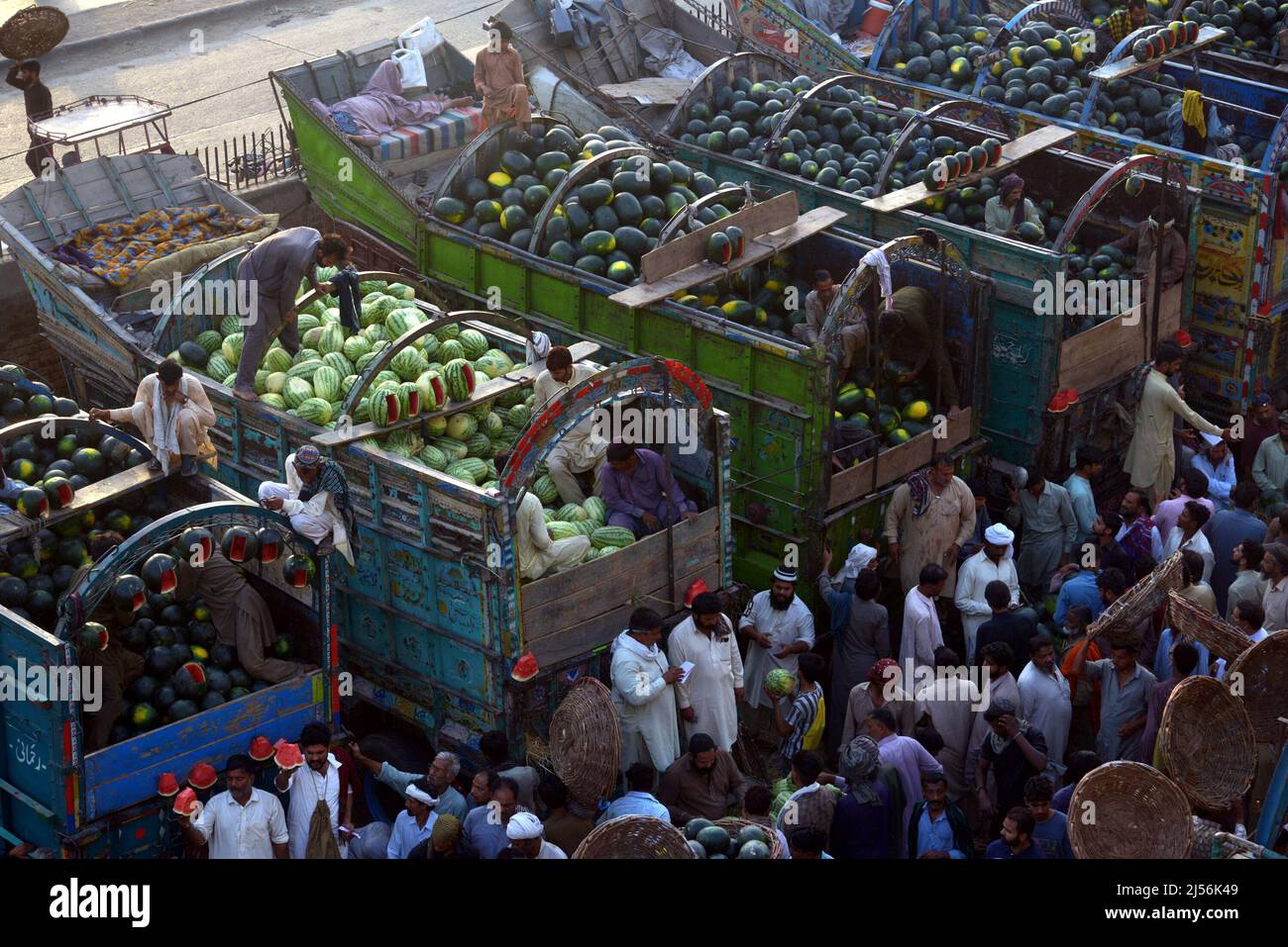Water melon trucks hi-res stock photography and images - Alamy
