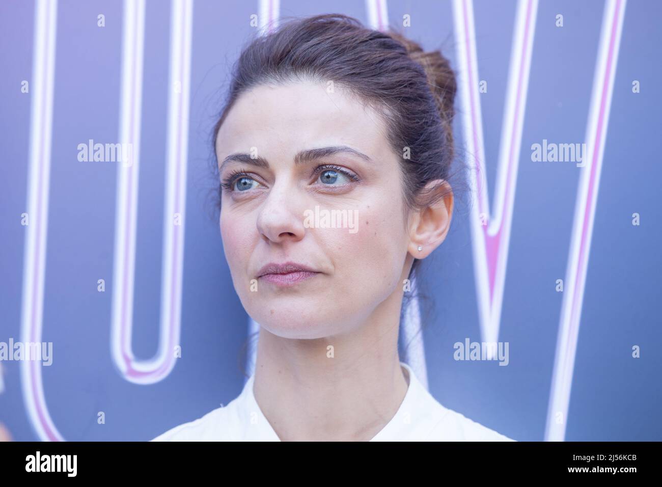 April 20, 2022, Rome, RM, Italy: Italian actress Barbara Ronchi attends ...