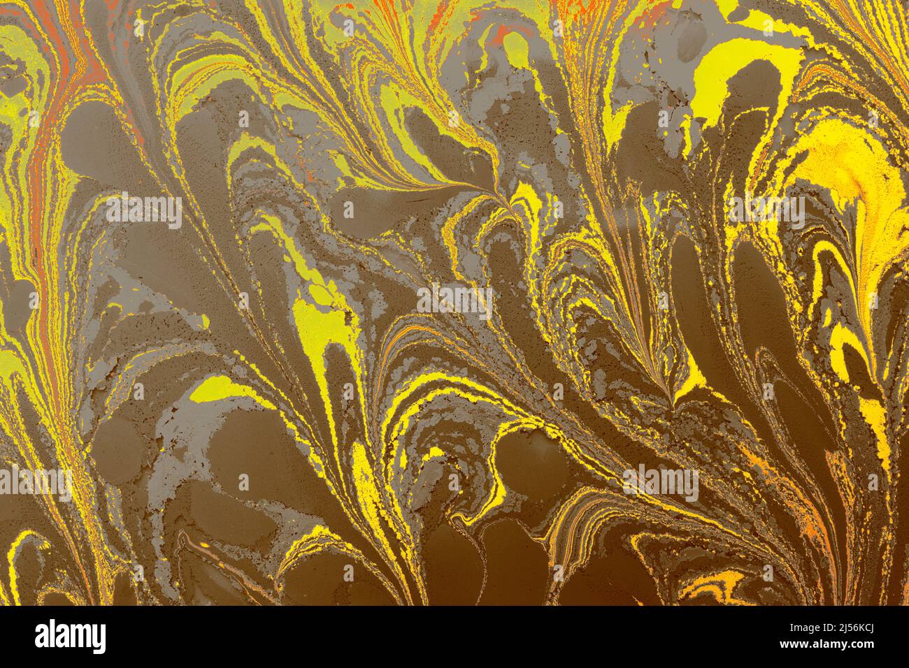 Ebru marble effect pattern design for print Stock Photo - Alamy
