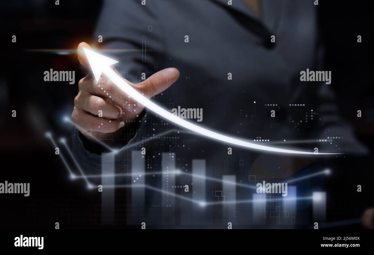 Progression graph hi-res stock photography and images - Alamy