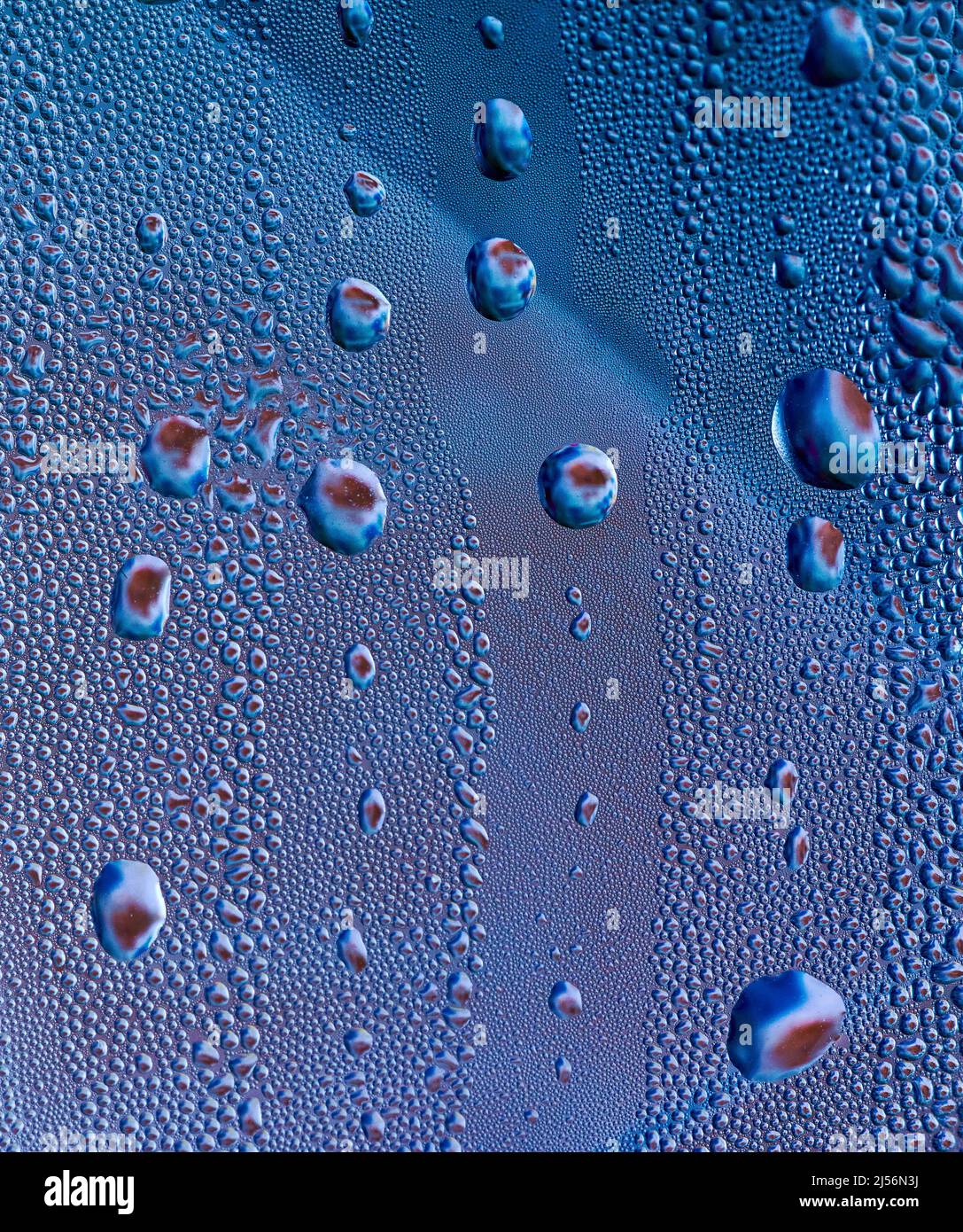 Water drops on the glass surface Stock Photo - Alamy