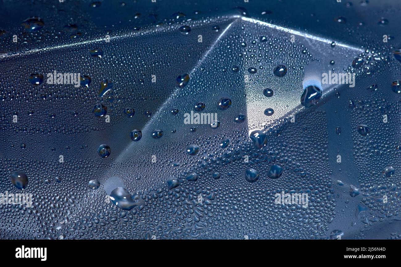 Water drops on the glass surface Stock Photo - Alamy