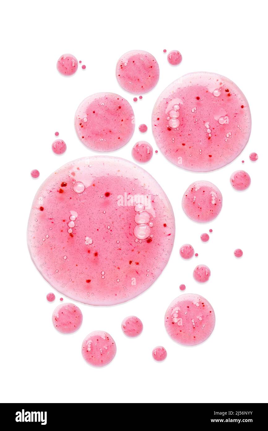 Serum texture drops gel Cut Out Stock Images & Pictures - Alamy