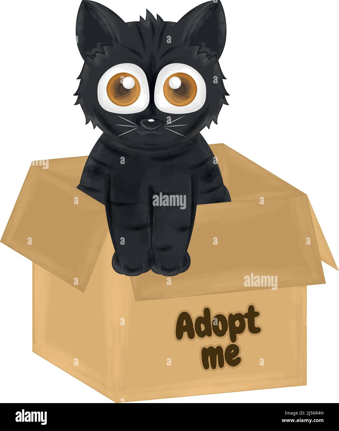 Unwanted cat Stock Vector Images - Alamy