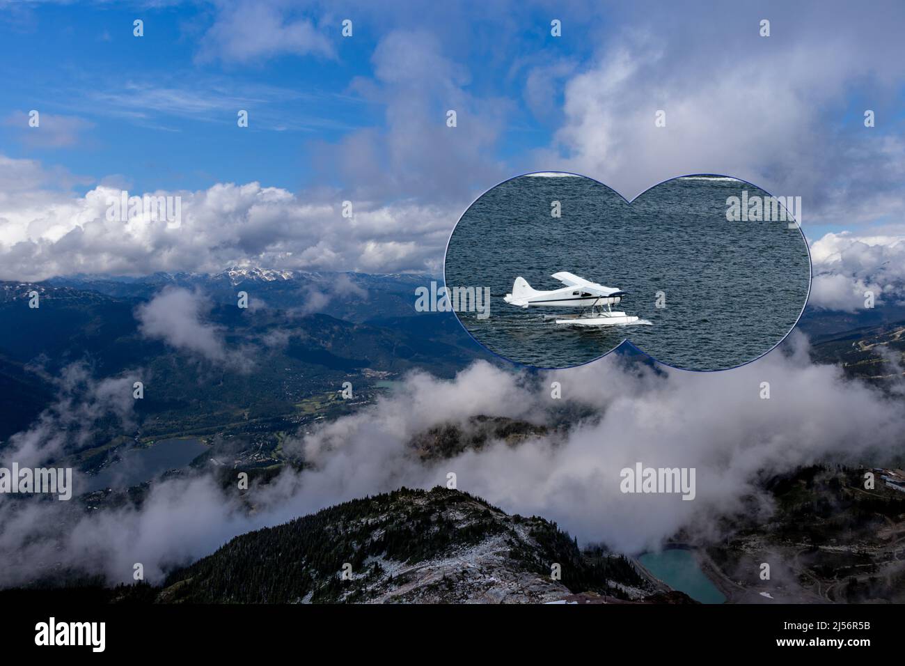 Pacific ocean borders Western Canada. British Columbia's coastal ...