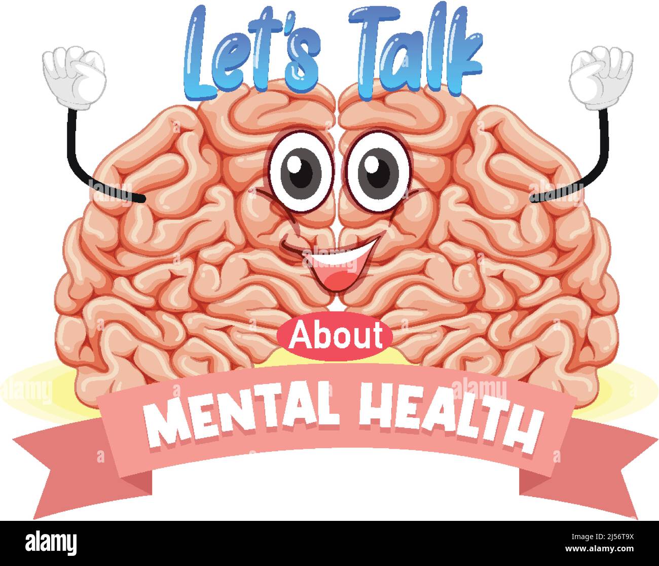 Poster design with human brain illustration Stock Vector Image & Art ...