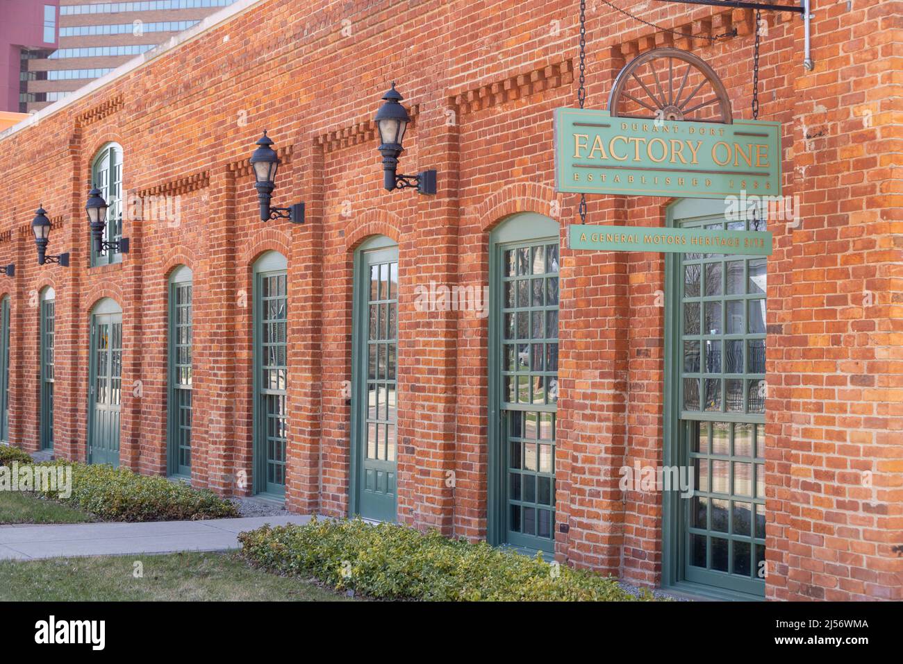 Durant-Dort Factory One, birthplace of General Motors, Flint, Michigan ...