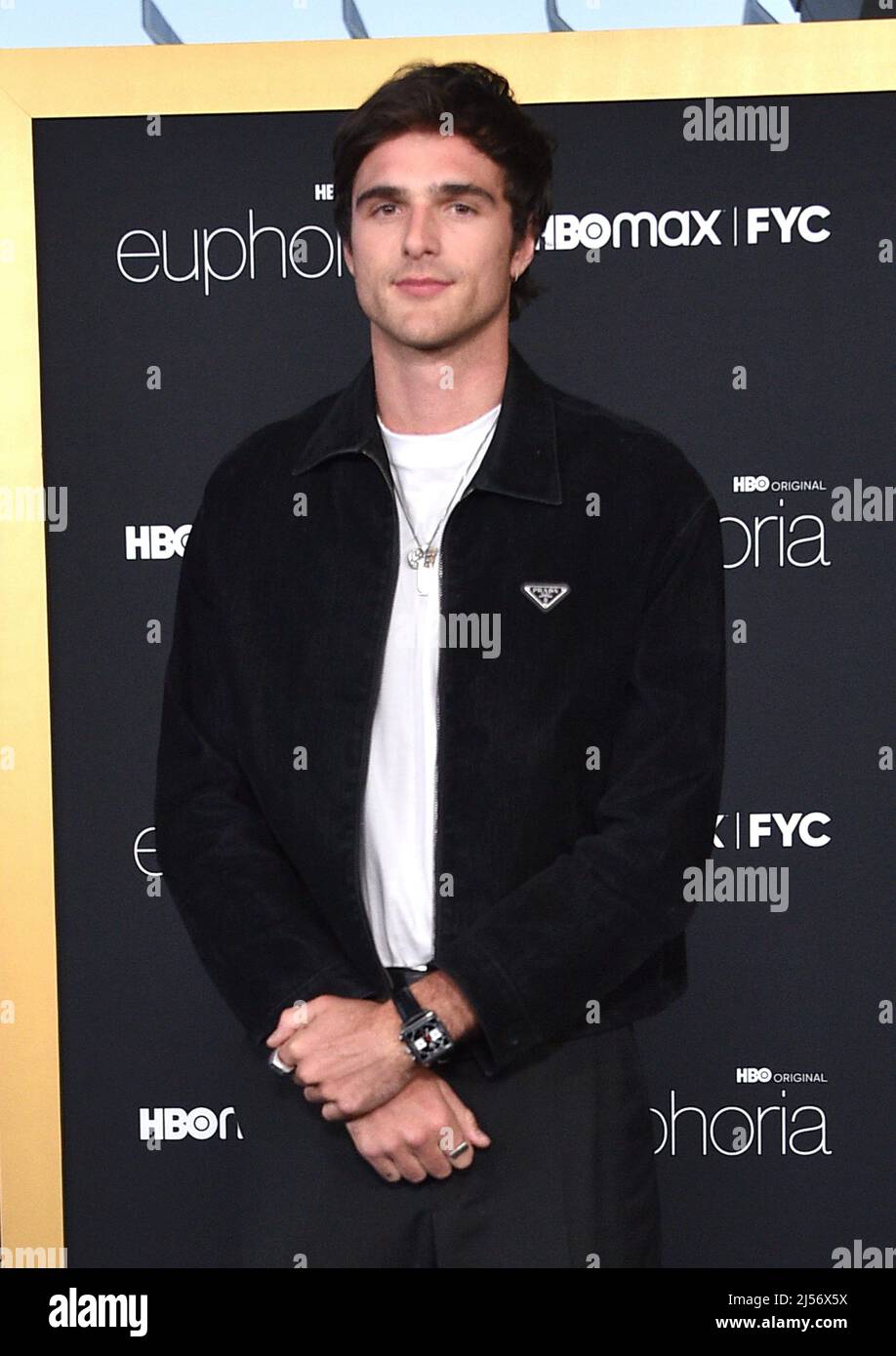 Los Angeles, CA, April 20, 2022, Jacob Elordi arriving at the "Euphoria ...