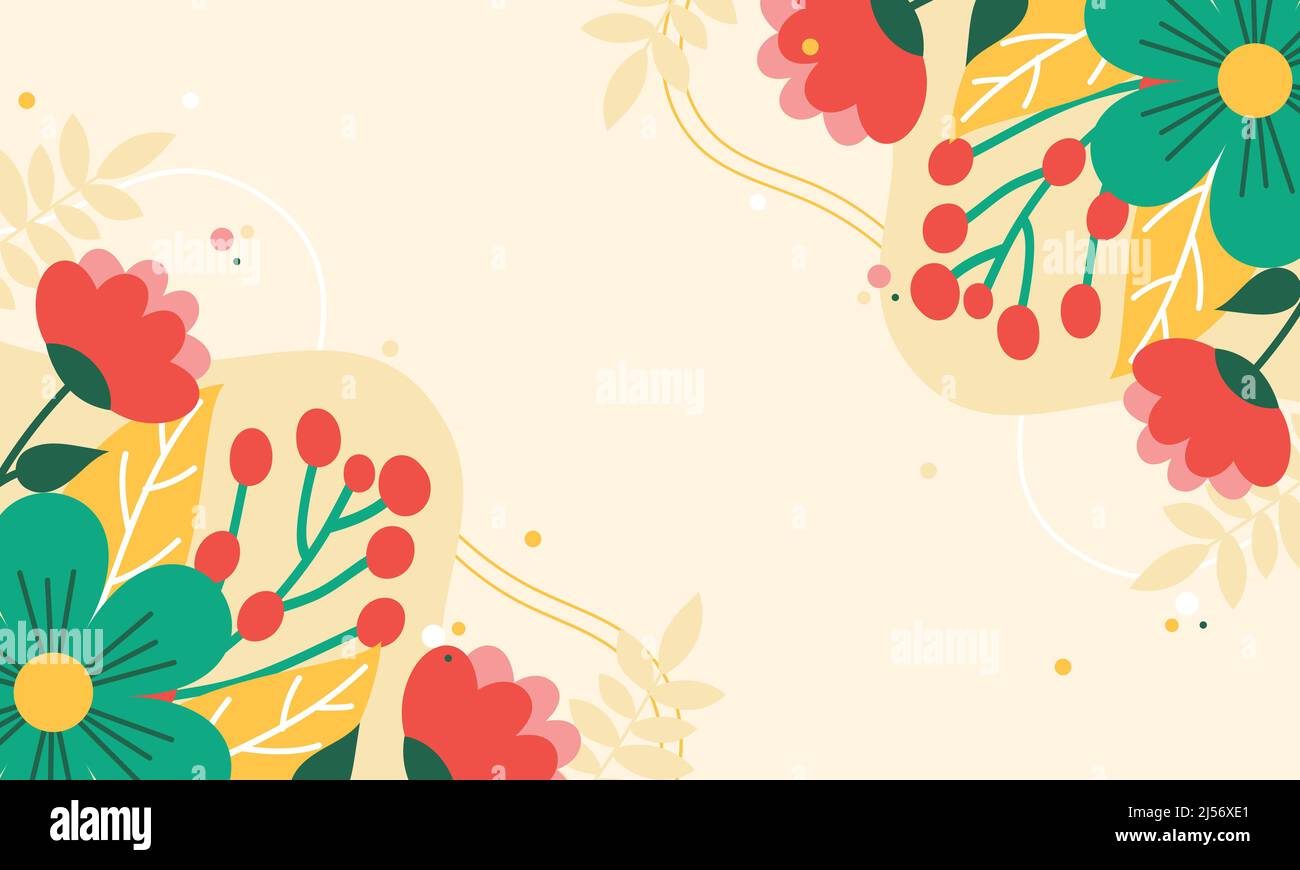 Flower background bright spring Stock Vector Images - Alamy