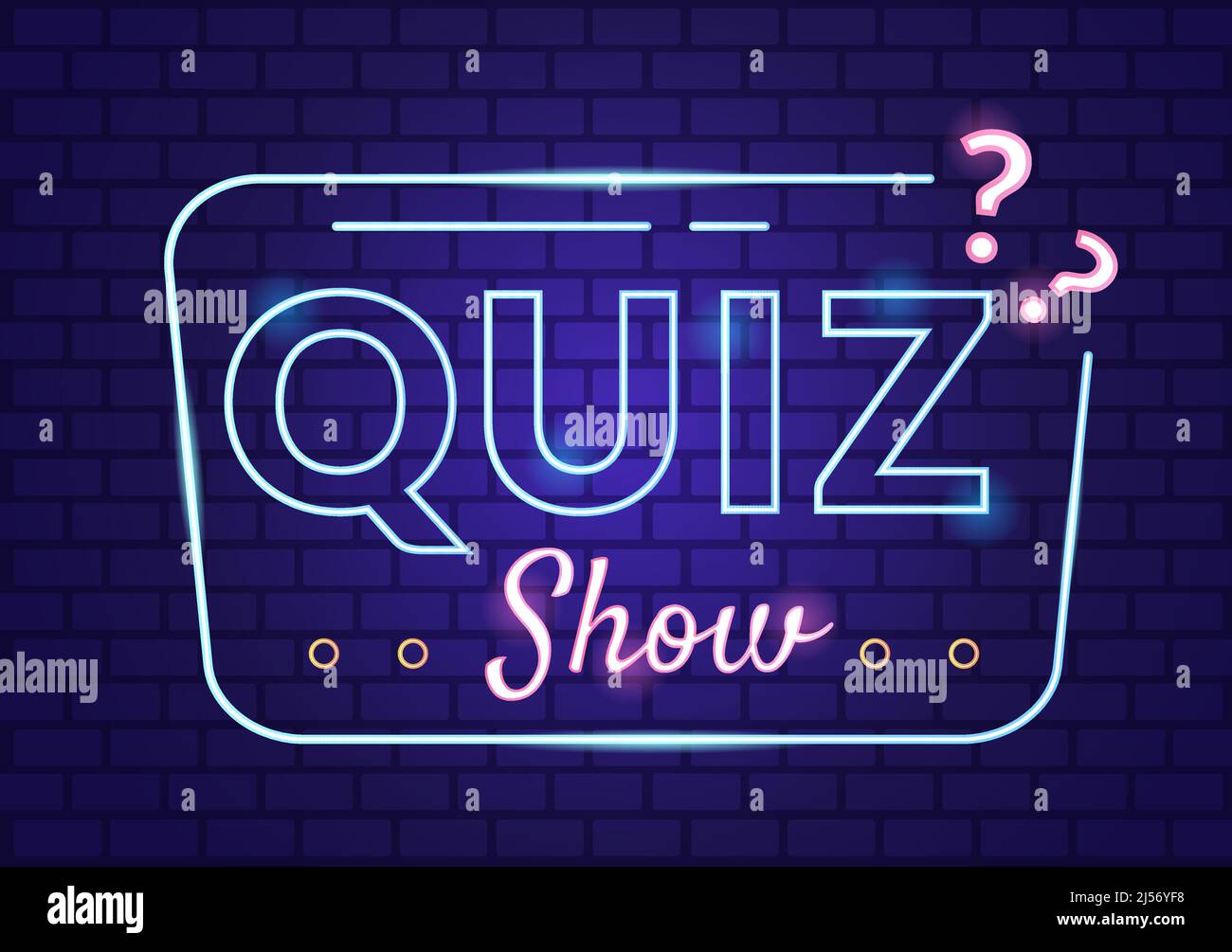 TV Quiz Show with Participants who Answer Questions and Will get Points ...