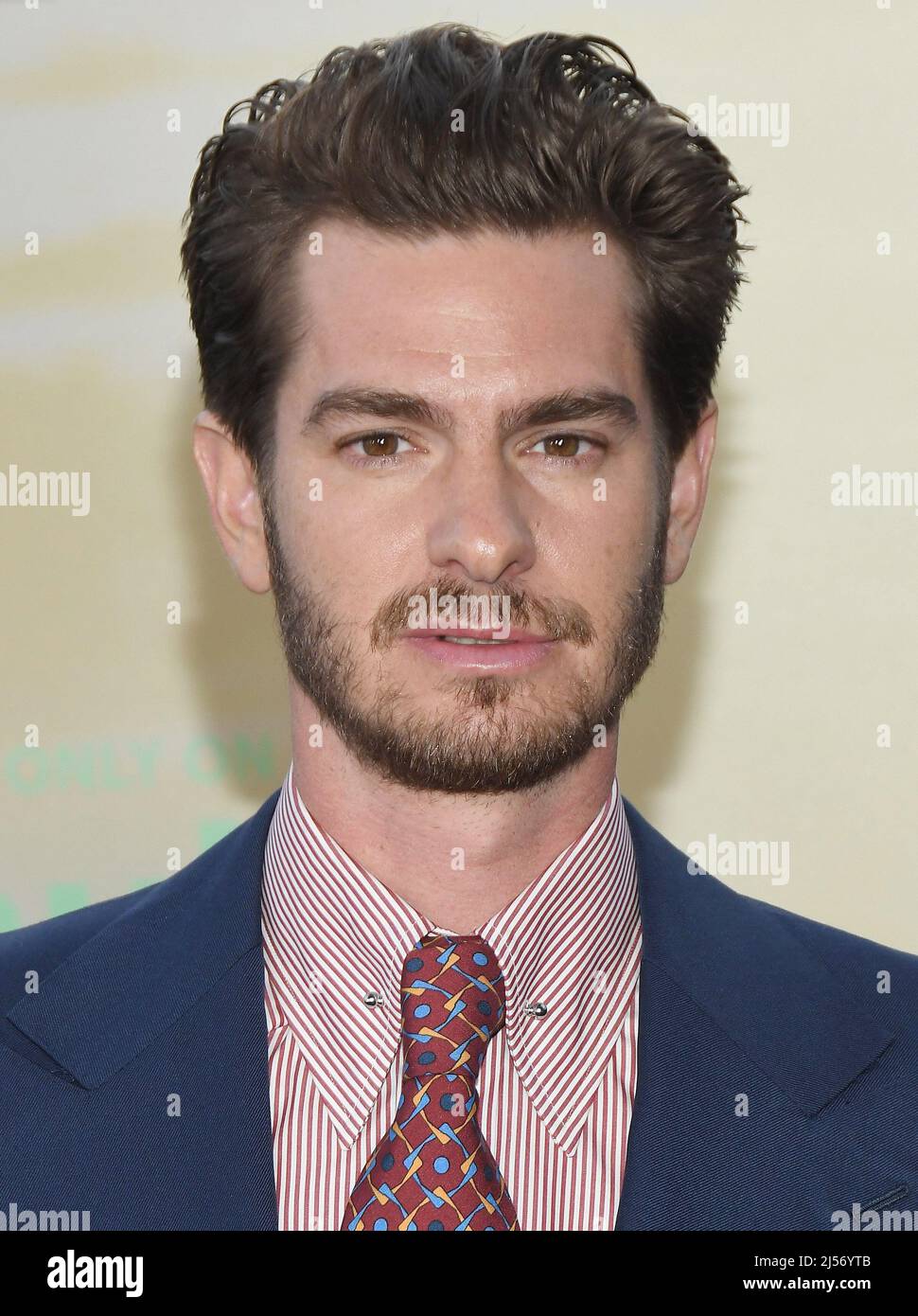 Los Angeles, CA , April 20, 2022, Andrew Garfield arrives at FX’s UNDER ...