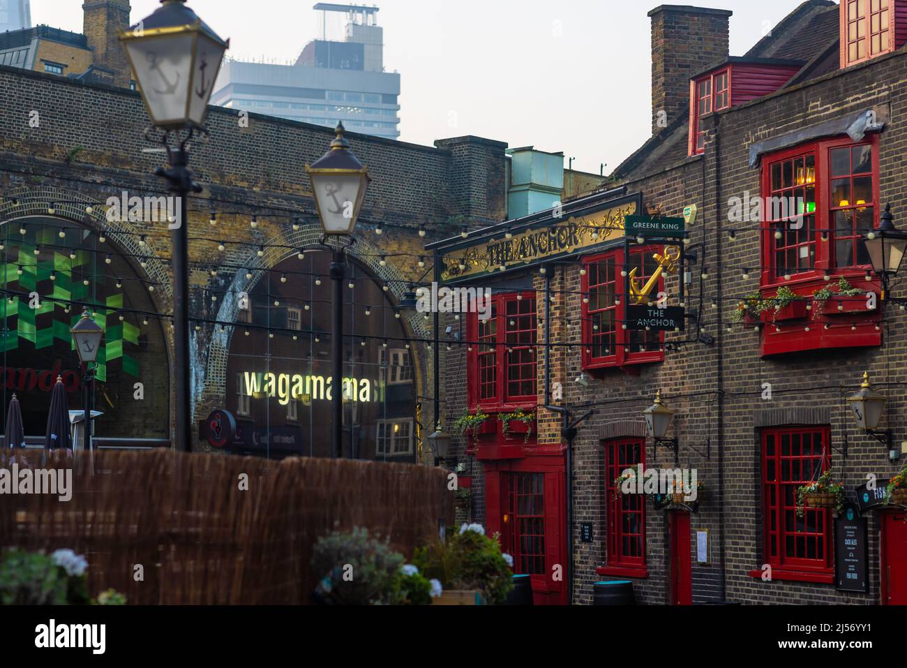 London along the Thames and City of London Skyline Stock Photo - Alamy
