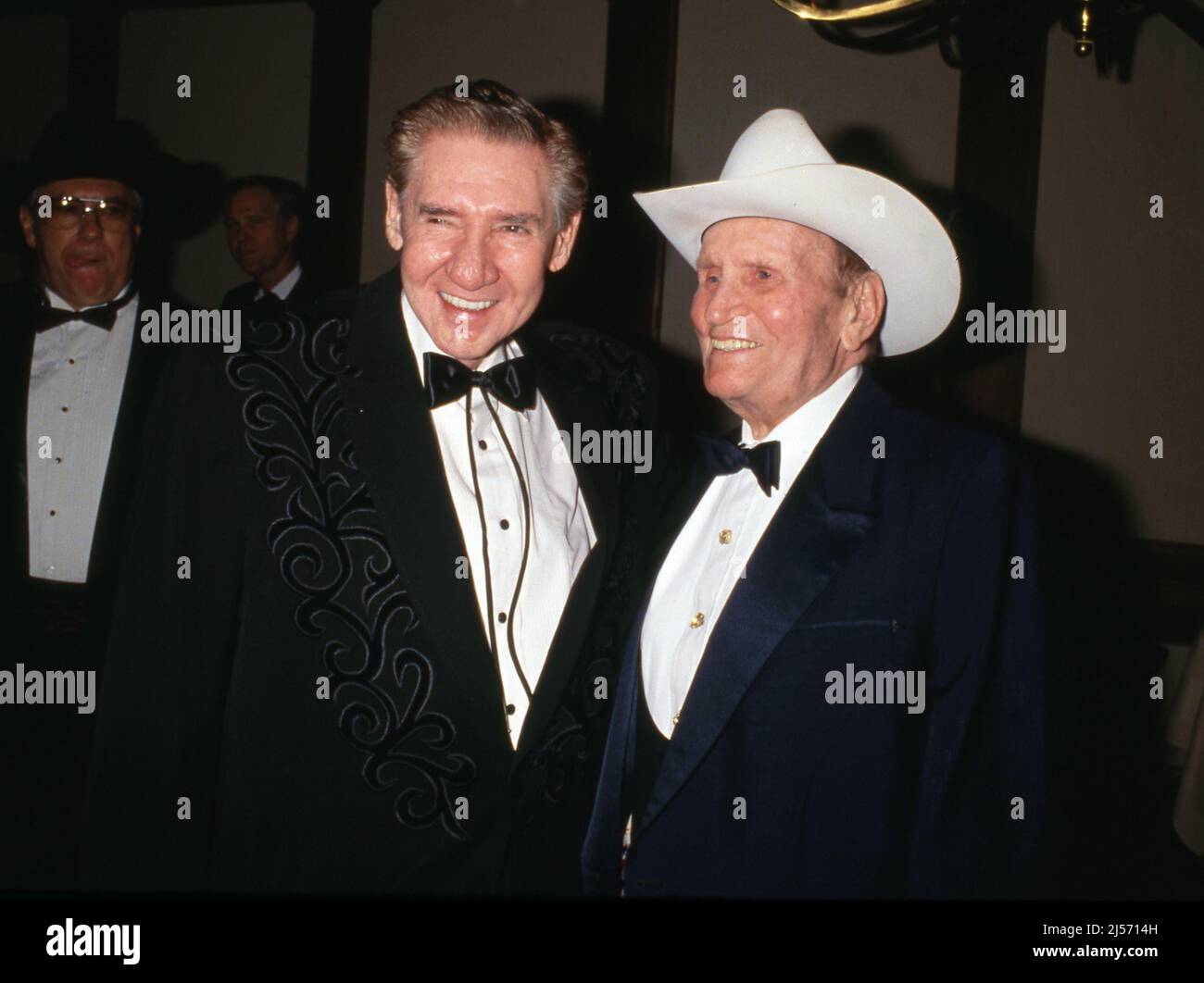 Pat Buttram amd Gene Autry Circa 1980's Credit: Ralph Dominguez ...