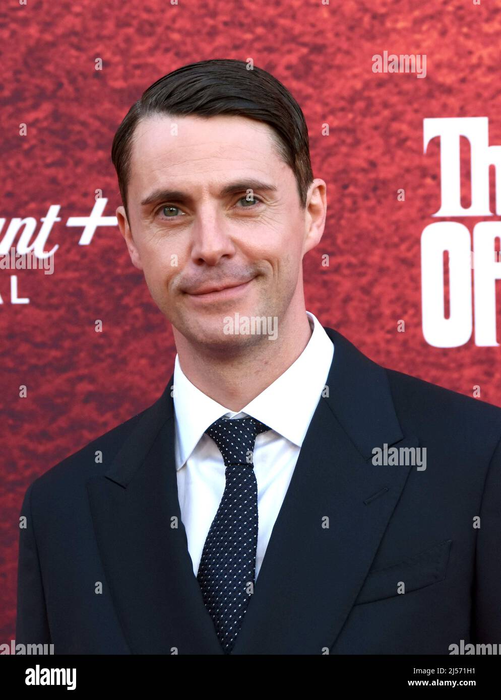 Los Angeles, California, USA 20th April 2022 Actor Matthew Goode ...