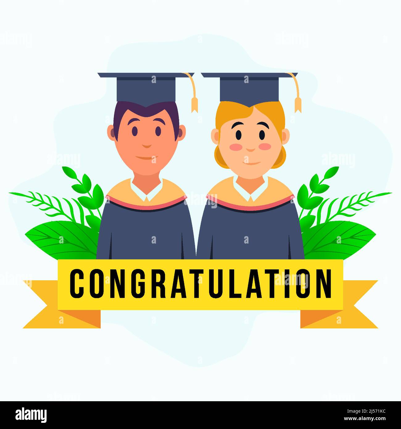 High school graduation girl Cut Out Stock Images & Pictures - Alamy