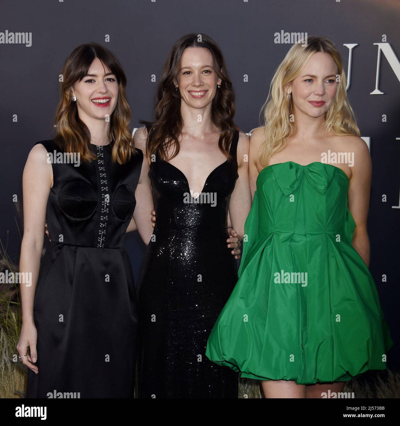 Los Angeles, CA. April 20, 2022, Daisy Edgar-Jones, Chloe Pirrie and ...