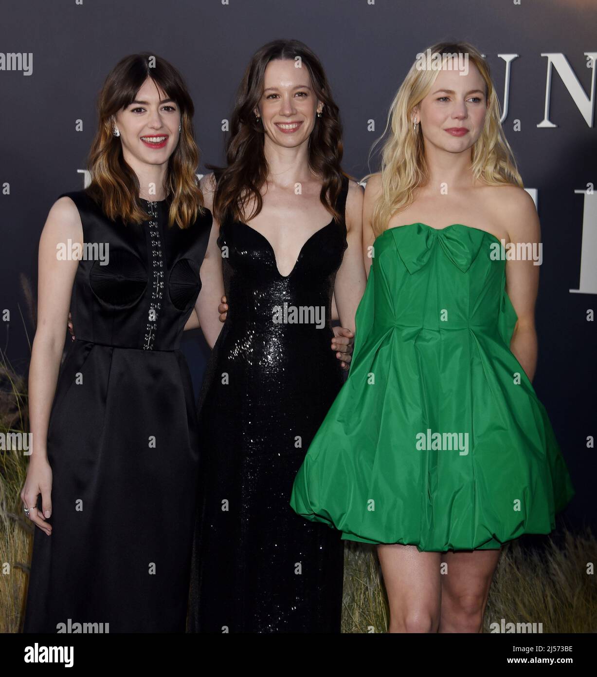 Los Angeles, CA. April 20, 2022, Daisy Edgar-Jones, Chloe Pirrie and ...