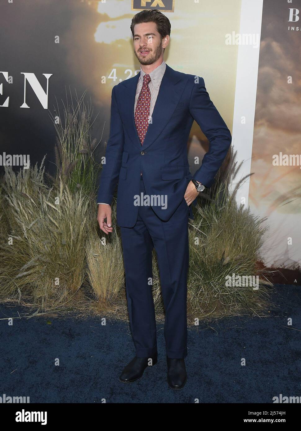 Los Angeles, USA. 20th Apr, 2022. Andrew Garfield arrives at FX's UNDER ...