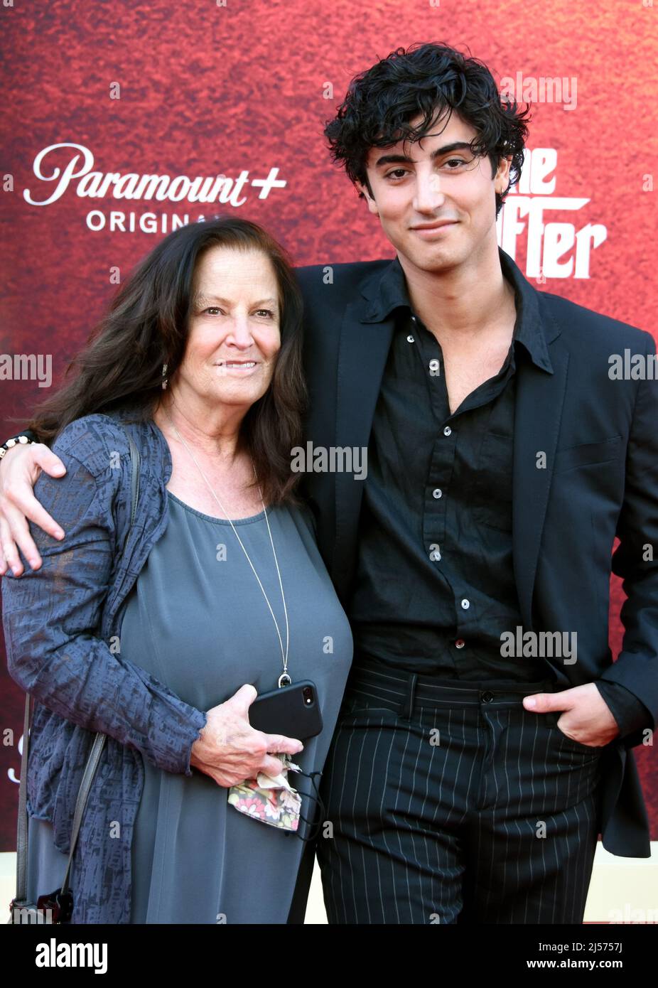 Los Angeles, California, USA 20th April 2022 Actor Anthony Ippolito and ...