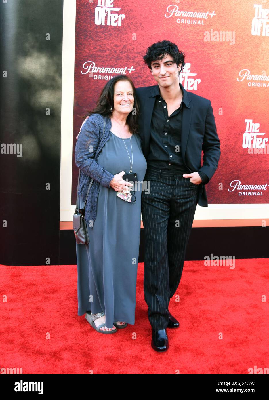 Los Angeles, California, USA 20th April 2022 Actor Anthony Ippolito and ...