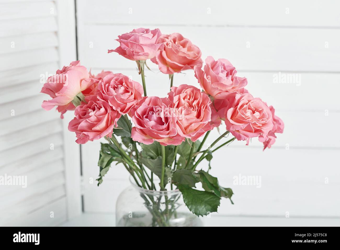 Valentine's day greeting card. Bouquet of flowers roses. Mother's day ...