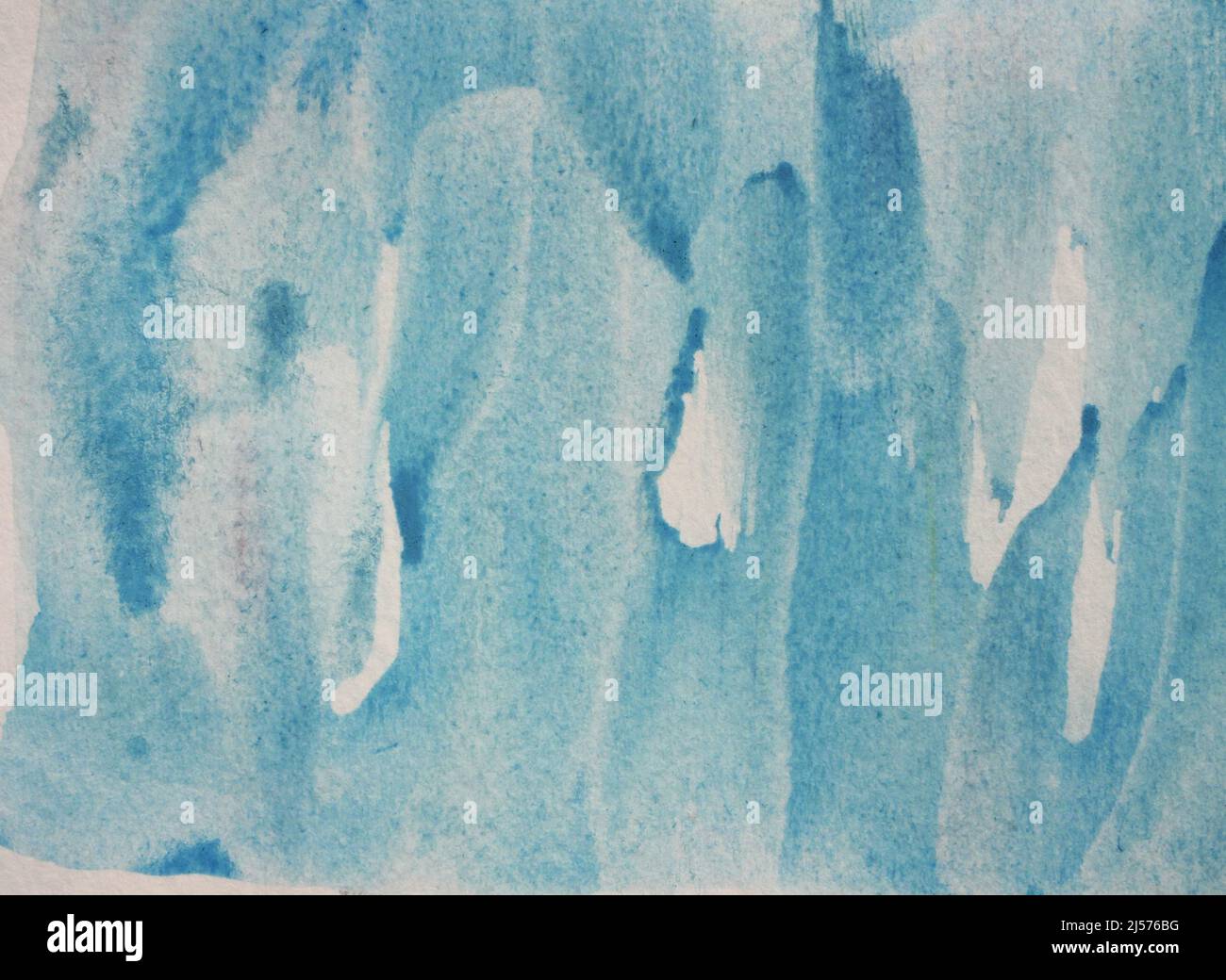 Abstract background and texture pattern blue a color flow on white ...