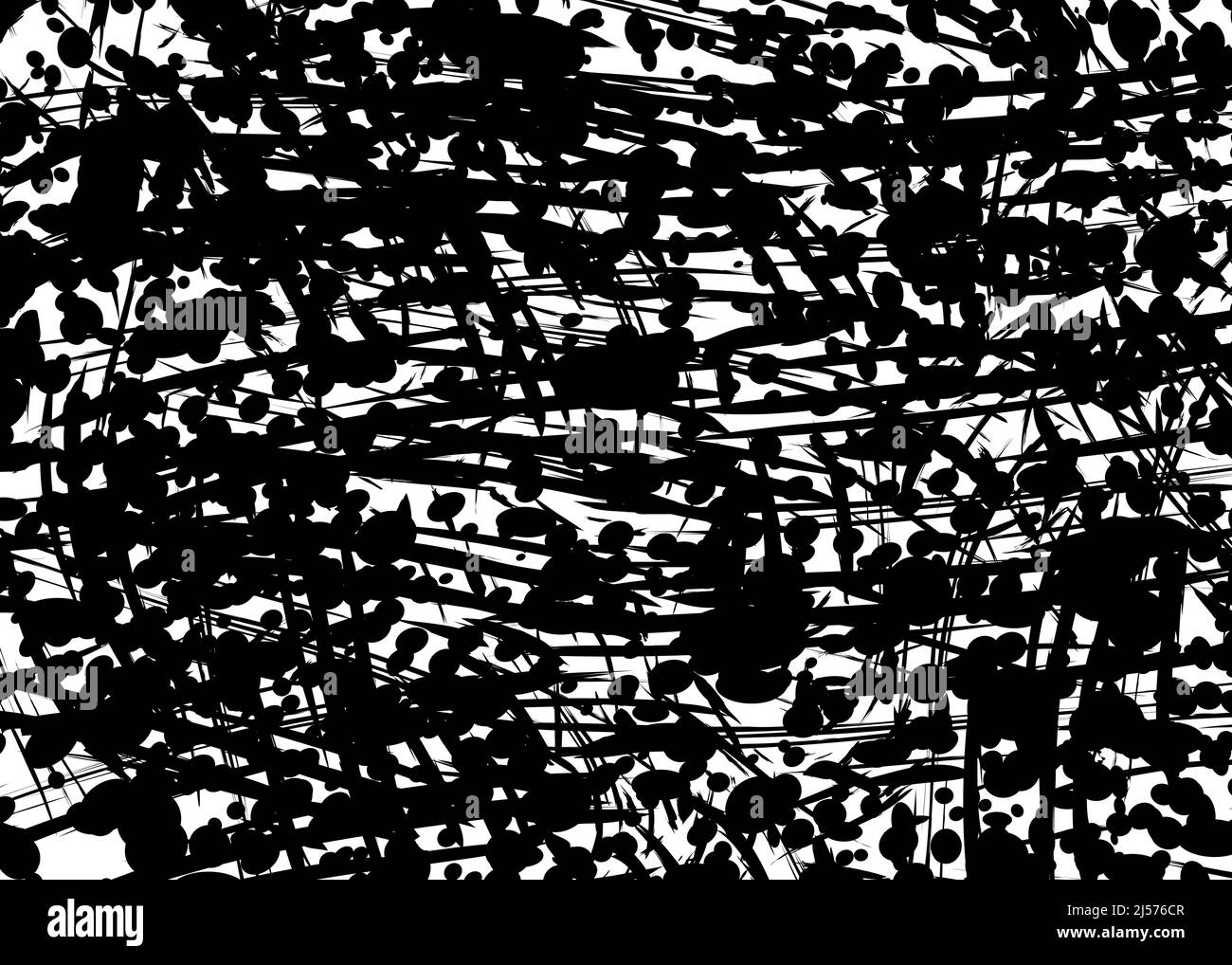 Black and white grainy grunge halftone vector background. Abstract ...