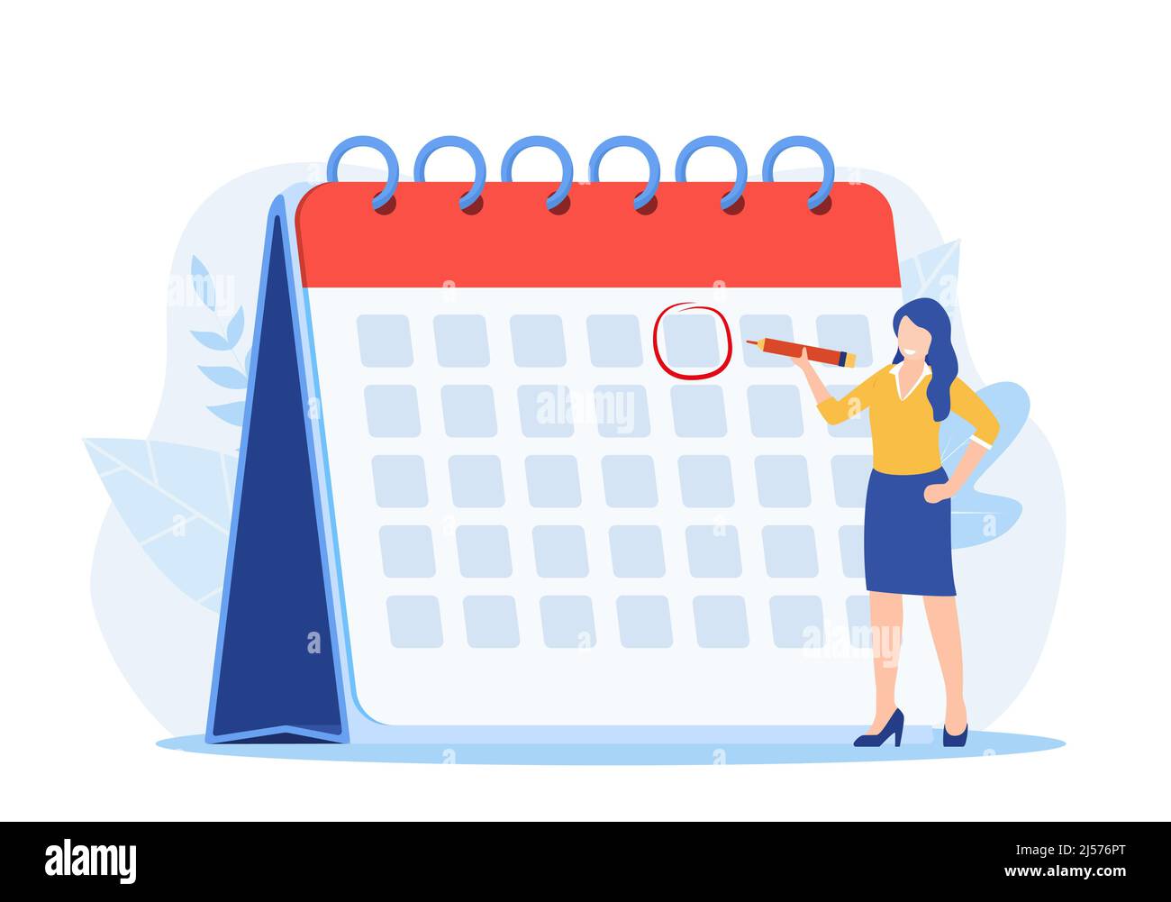 Female event planner Stock Vector Images - Alamy