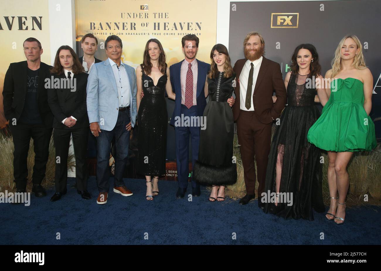 Hollywood, California, USA. 20th Apr, 2022. Sam Worthington, Rory ...