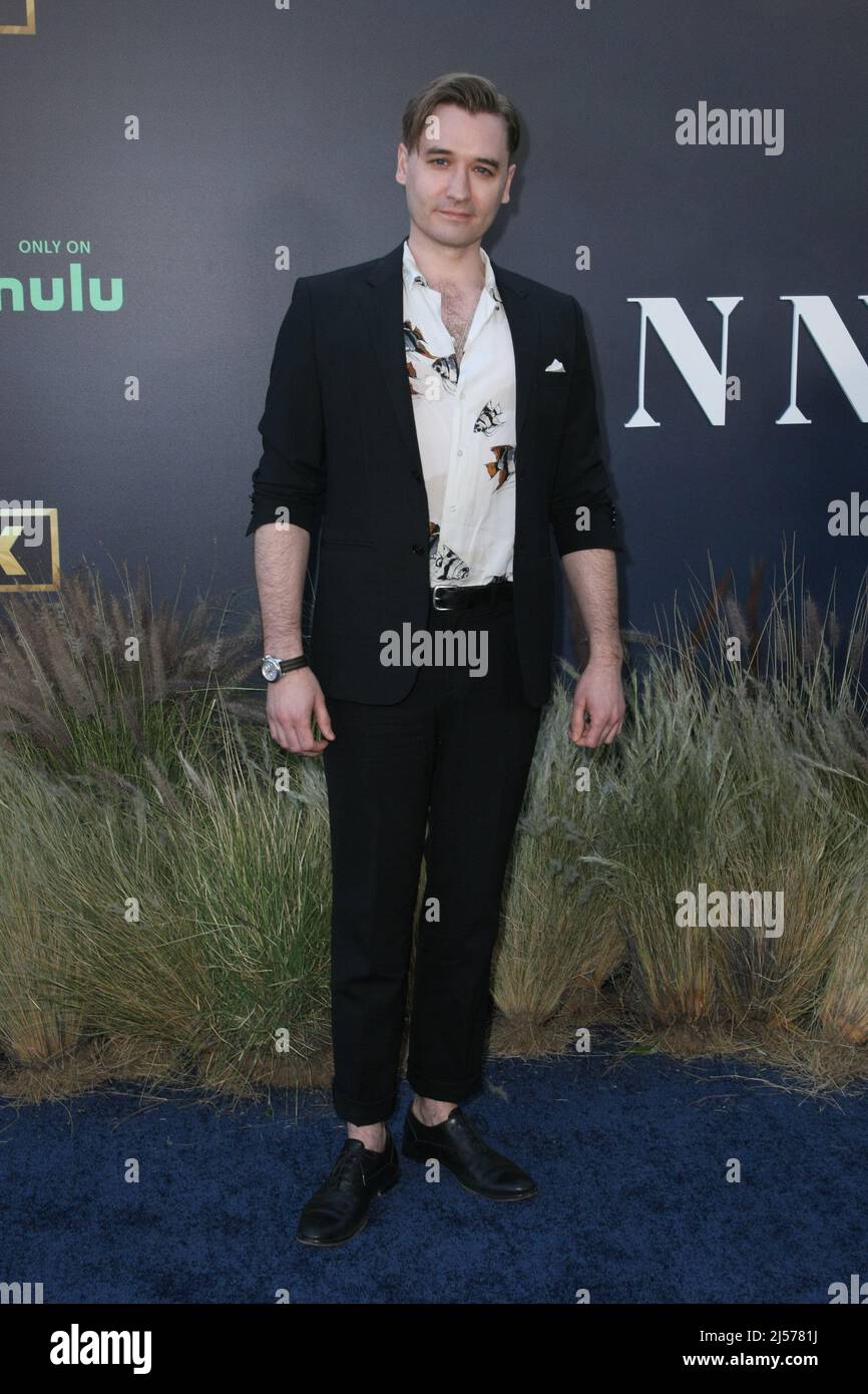 Seth Numrich attends the premiere of FX's "Under The Banner Of Heaven ...