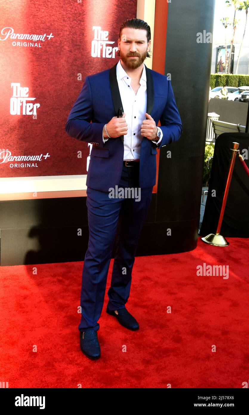 Los Angeles, California, USA 20th April 2022 Actor Jesse Kove attends Paramount+ Premiere of ...