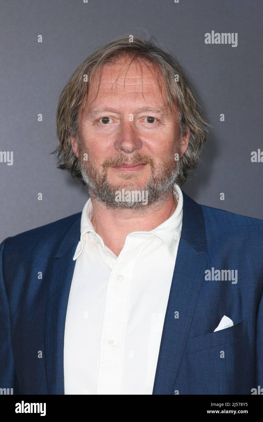 David Mackenzie attends the premiere of FX's "Under The Banner Of ...